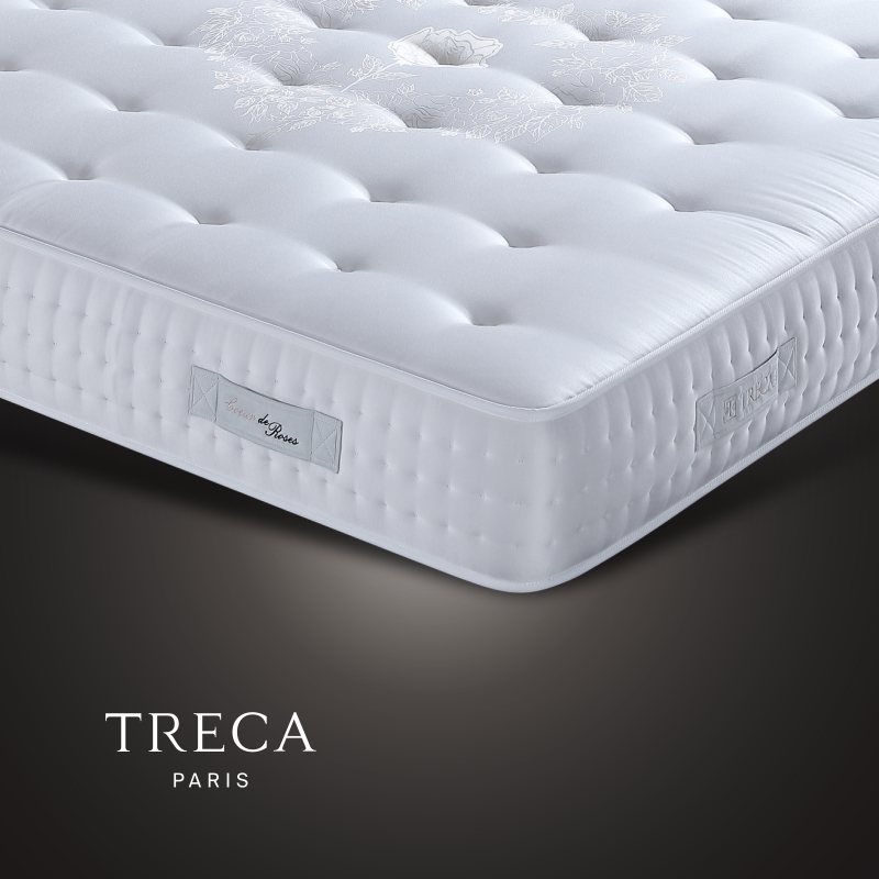 TRECA Paris 法國品牌 頂級床墊 推薦 玫瑰甜心