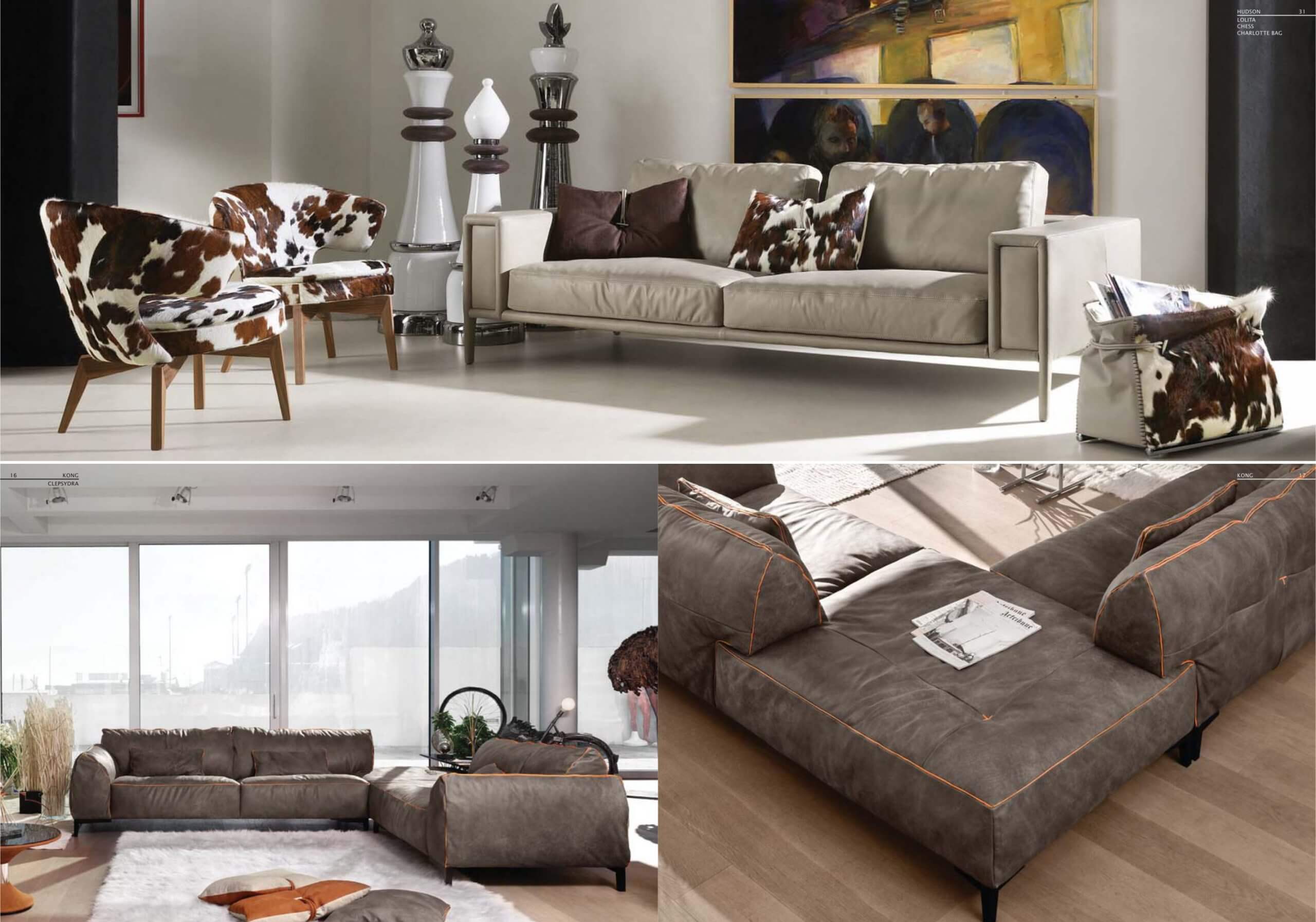 Dandy Home 義大利沙發 進口沙發 GAMMA旗下時尚系列 真皮沙發